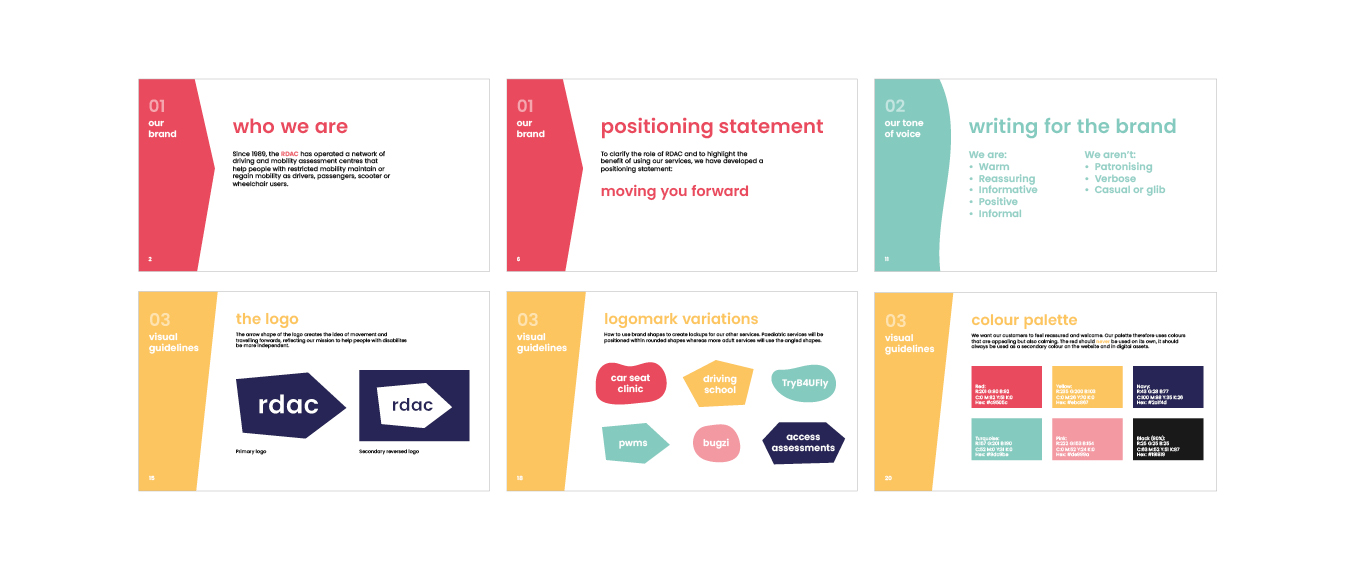 RDAC rebrand and new website - RBH